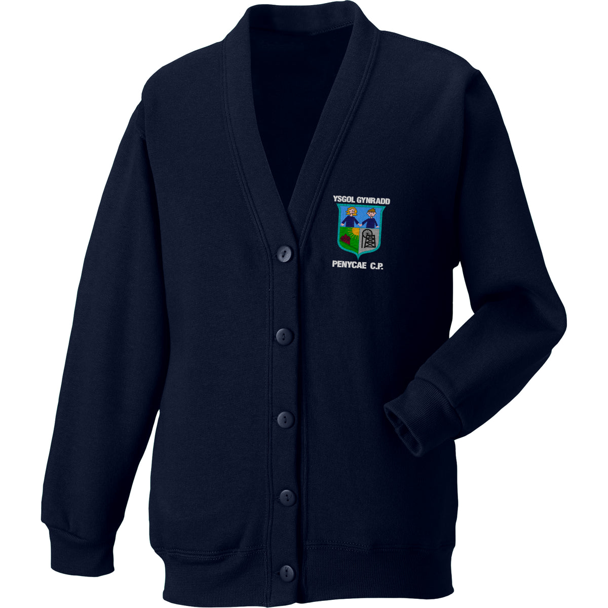 Ysgol Penycae School Cardigan supplied by Ourschoolwear of Wrexham ...